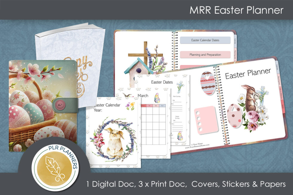 MRR – Easter Planner Bundle | PLR Planners - Build a Low Content Book ...